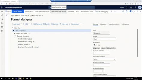 D365fo Electronic Reporting Ger From Scratch Part 1 Importing A Text