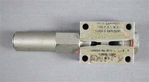 At Auction Project Mercury Explosive Squib Cutaway At Auction Project Mercury Explosive Squib Cutaway