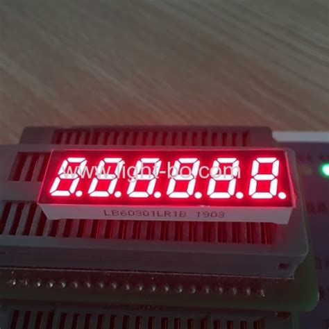 6 Digit Led Display6 Digit 7 Segment6 Digit Small Size Led Display6
