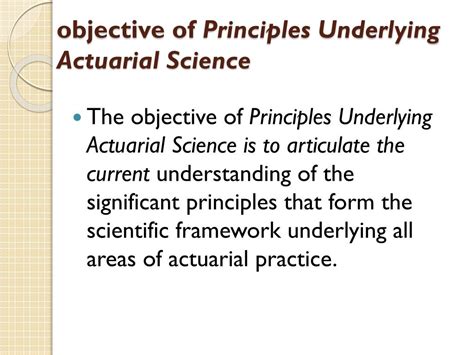 Ppt Chapter 6 Actuarial Principles Powerpoint Presentation Free