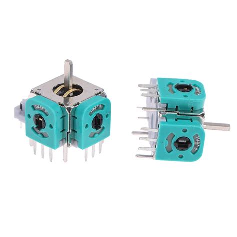 2pcs 3d analog stick joystick axis sensor module for ps4 xbox one