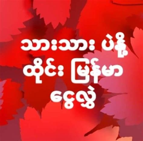 ထိုင္း ျမန္မာ ပဲႏို႔ သားသား ေငြလႊဲ ဝန္ေဆာင္မူ