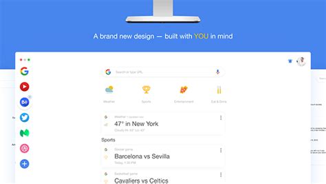 Google Chrome Redesign On Behance