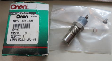 Onan 309 0513 Temperature Shut Off Switch 12172024 This Part Is In S Onan 309 0513 Temperature Shut Off Switch 12172024 This Part Is In S