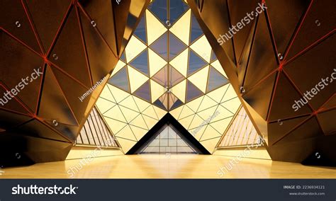 Contemporary Triangle Shape Design Modern Architecture Stock Illustration 2236934121 Shutterstock