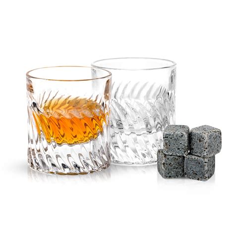 Бокалы для виски с охлаждающими камнями Makkua купить