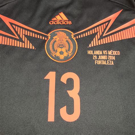 Memo Ochoa Mexico 2014 World Cup Gk Soccer Jersey Shirt L Sku G86995