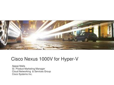PPT Cisco Nexus V For Hyper V PowerPoint Presentation Free Download ID
