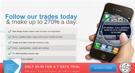 Quantumbinarysignals Trading Signals Provider Review Info