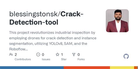 Github Blessingstonsk Crack Detection Tool This Project
