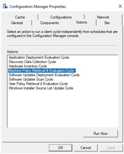 Windows Upgrade Task Sequence Not Showing Up Are Information Technology