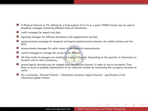 Gsm Protocol Stack And Frame Formating Pdf