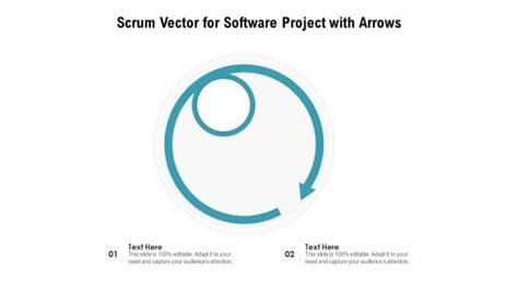 Scrum Vector For Software Project With Arrows PowerPoint Templates Slides And Graphics