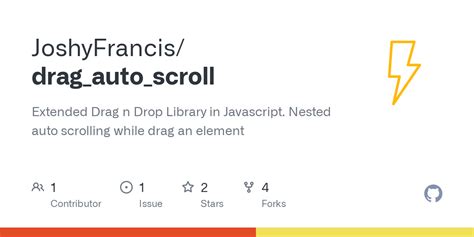 GitHub JoshyFrancis Drag Auto Scroll Extended Drag N Drop Library In Javascript Nested Auto