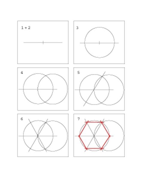 How To Construct A Hexagon Sciencing