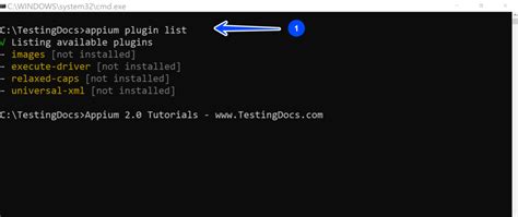 Appium 20 Plugins Testingdocs