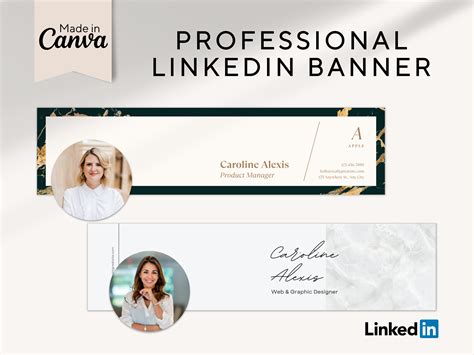 Linkedin Banner Canva Linkedin Branding Linkedin Banner Etsy