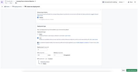 Manage A Modeling Project Modeling Objective Configuration Set Up
