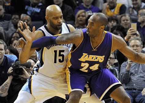 Lakers News Vince Carter Doesnt Understand Why Kobe Bryant Isnt In