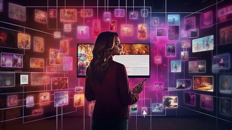 Premium Ai Image Captivating Narratives Televisions Impactful Storytelling