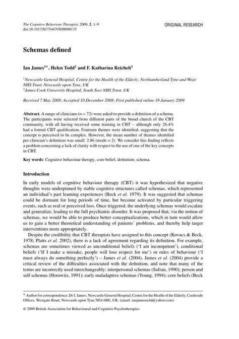 Pdf Schemas Defined