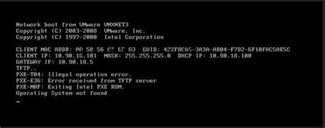 Network Boot From Vmware Vmxnet3 Htmd Forum
