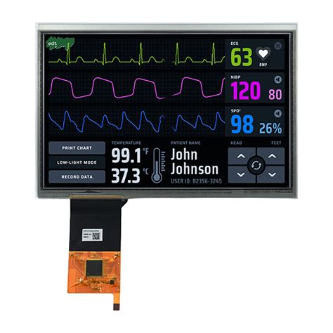 10 25 TFT Display ETML101025LDYA Midas Components