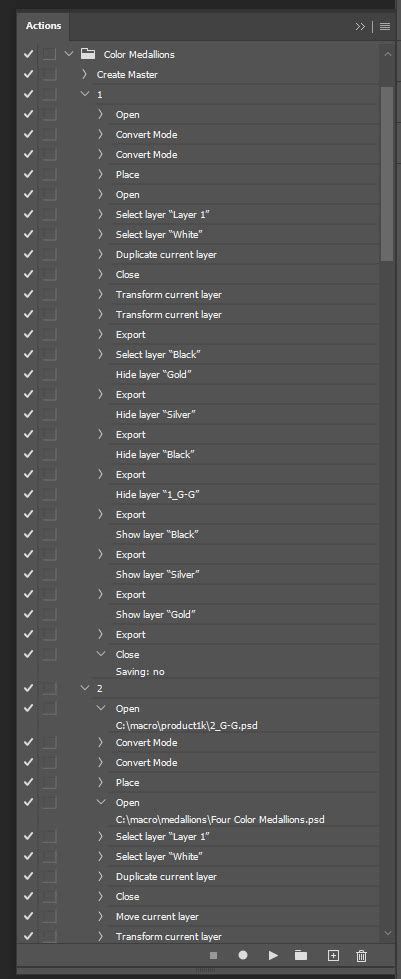 Solved Photoshop Not Playing Next Action In Sequence Adobe Community