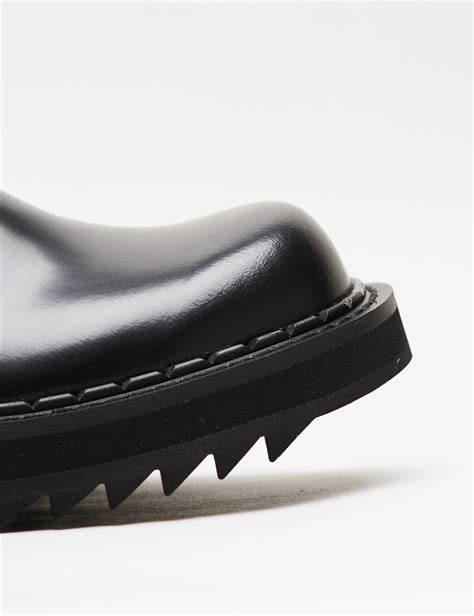 Ripple Bump Toe Derby Black George Cox