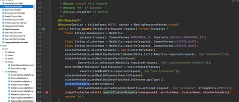bug：服务设置健康检查方式和健康检查地址成功，但服务没有实例的情况下查不出来健康检查信息 · issue 8589 · alibaba