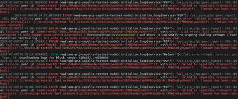 Error In Logs While Running Node General Fuel Network And Sway Language