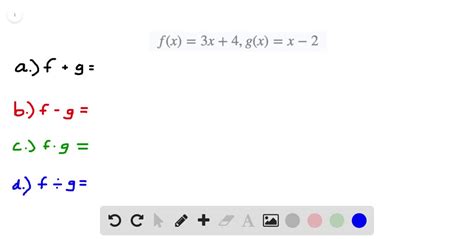 ⏩solved for the following exercises for each pair of functions