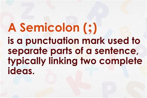 When And How To Use A Semicolon Yourdictionary 50 Off