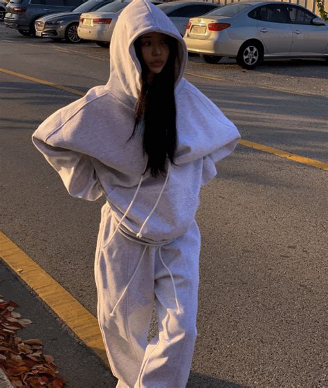 Unisex단품가능프리미엄3단헤비쭈리 고퀄리티 남여공용 커플 빅사이즈 루즈핏 오버핏 후드 조거팬츠 스웻 트레이닝 세트 셋업 베이지 그레이 백오트 블랙 에이블리