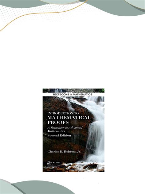 Free Pdf Sample Introduction To Mathematical Proofs A Transition To