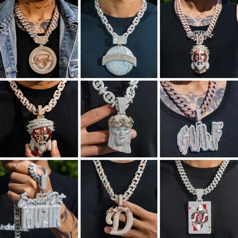 Fashion Jewelry Vvs Moissanite Pendant 925 Sterling Silver