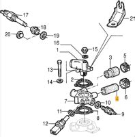 10129086 237000065 Alfa Romeo Alfetta Gtv6 And 164 And 75 Schlauch Ther