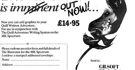 The Illustrator Advert From Videogames Magazine In The Mid 80s