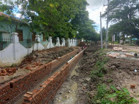 အုတ်ဖိုမြို့ ဗိုလ်ရုံတန်းလမ်း အုတ်ရေမြောင်း တည်ဆောက်ခြင်းလုပ်ငန်း ၇၀