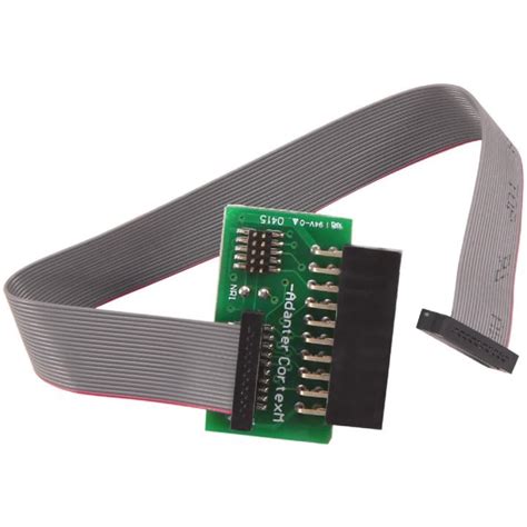 Interface Board Jtag Cable Round Interface Board Interface Board 2x10 2 54mm To Swd 2x10 1 27