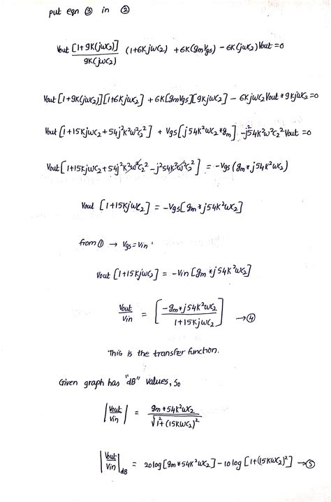 [solved] a high pass filter as shown in the bode plot below is to be