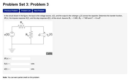 Solved Problem Set 3 Problem 3 Previous Problem Problem
