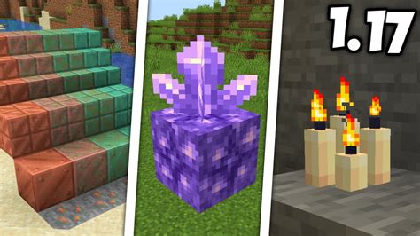 МЕДЬ КРИСТАЛЫ СВЕЧИ в МАЙНКРАФТ 1 17 Снапшот 20w45a Youtube