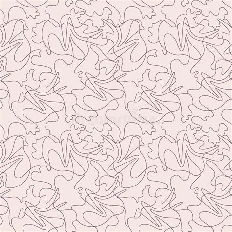 Unusual Seamless Abstract Artwork With Hand Drawn Unique Patterns Stock Vector Illustration Of