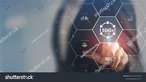 지속 가능한 개발 목표 Sdg 개념입니다 스톡 사진 2172777913 Shutterstock