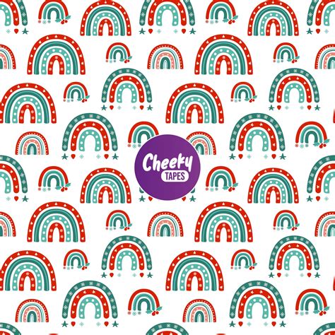 Christmas Rainbows Tape Cheeky Tapes