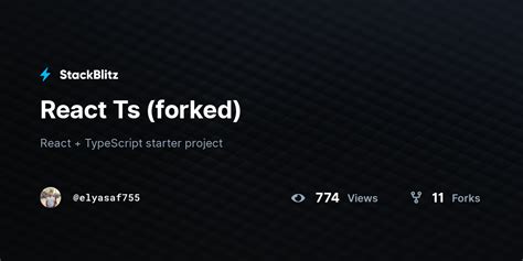 React Ts Forked Stackblitz React Ts Forked Stackblitz