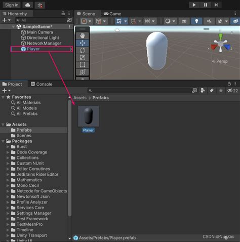 Unity之netcode多人网络游戏联机对战教程2 简单实现联机unity局域网联机 Csdn博客