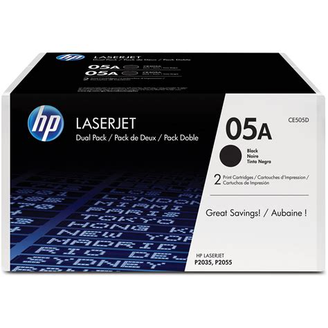 Hp A Laserjet Black Toner Cartridge Dual Pack Ce D B H Photo