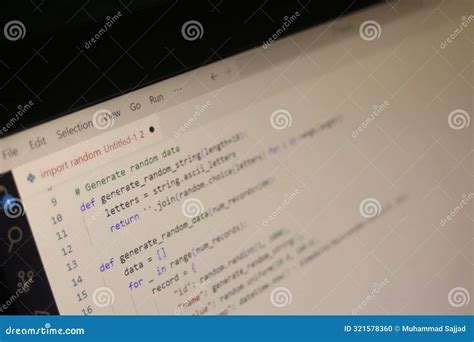 Computer Code Programming Language Coding Close High Resolution Photo